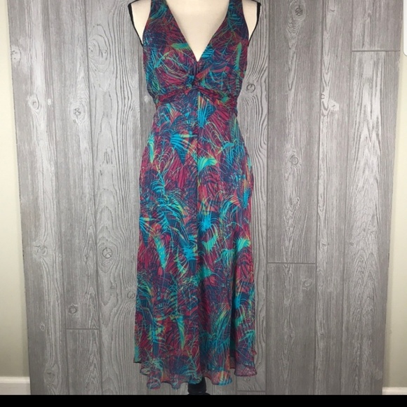 BCBGMaxAzria | Dresses | Bcbg Max Azria Silk Dress | Poshmark